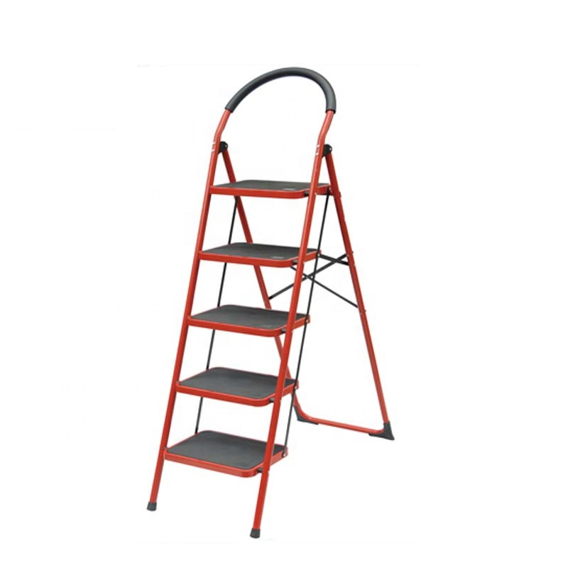 cosco compact 5 step steel step stool ladder