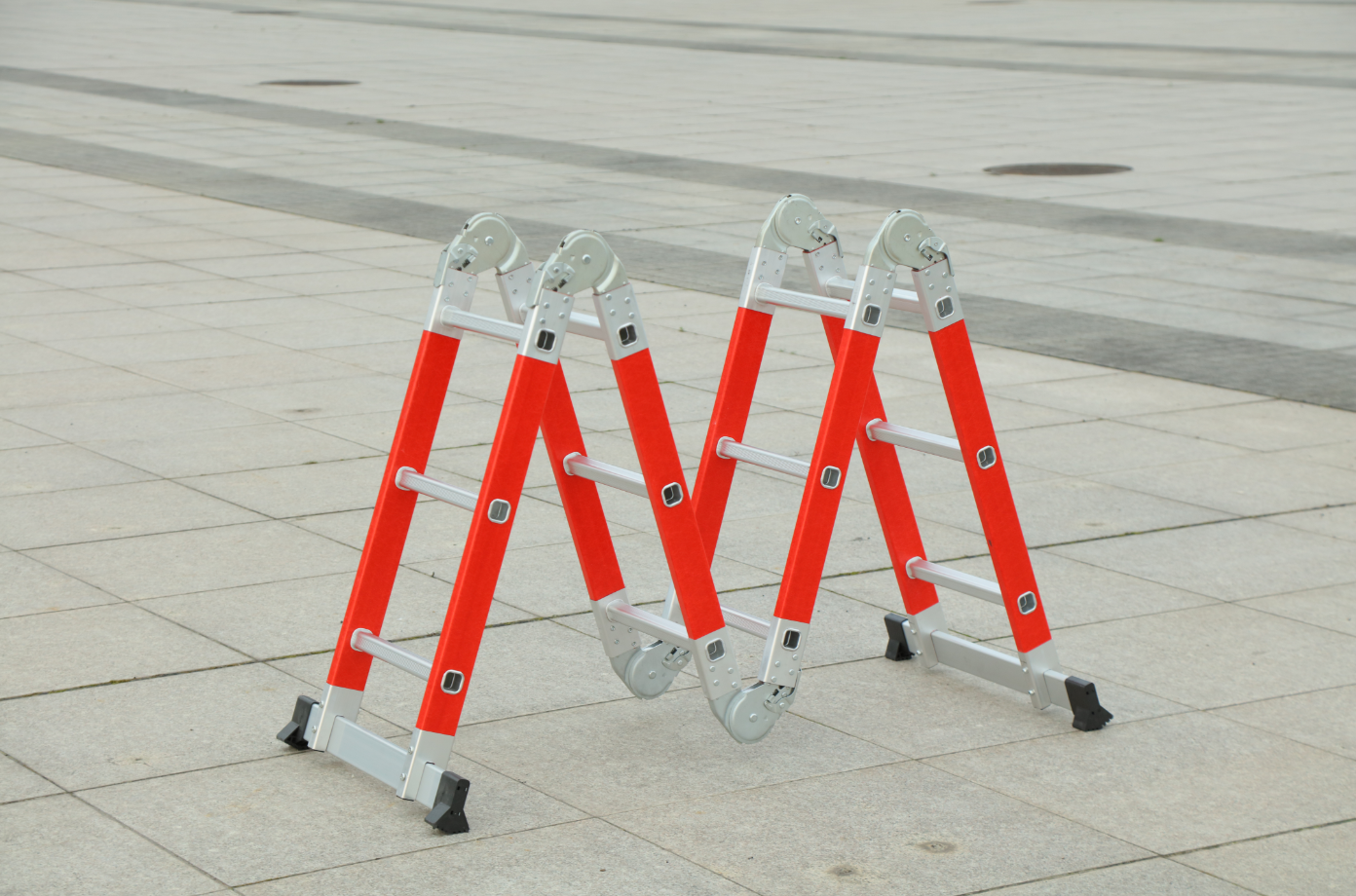 4*3 steps Industry FRP Glass Fibre folding Ladder - Buy frp ladder ...