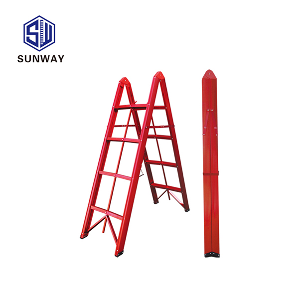 safety 2X4 step aluminum folding a type ladder - Buy folding ladder ...
